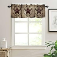 Cabin Kitchen Curtains, Lodge Moose Deer Country Style Kitchen Curtains ...