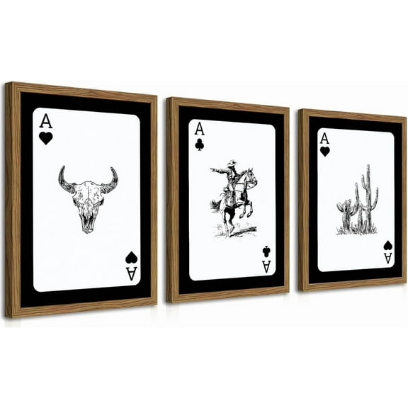 Cowboys by the File Canvas Print, Old West Painting, Wild West Wall Art ...