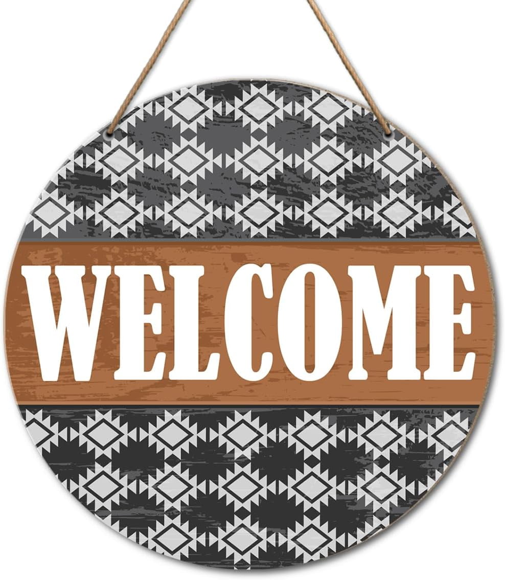 Western Welcome Decor for Home Entryway Front Door, Western Welcome ...