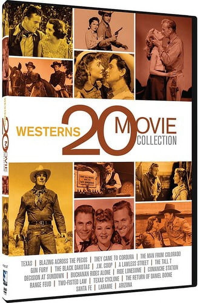Westerns: 20 Movie Collection (DVD) (Standard Edition) - Walmart.com