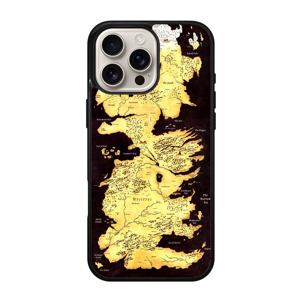 Westeros Map Phone case, Phone Case For iPhone 16 15 14 13 12 11 series ...