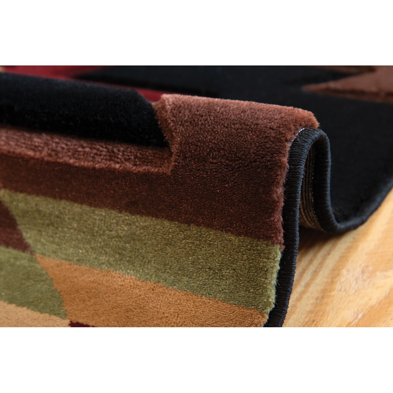 Westfield Home Graham Casita Multi Hand-Carved Area Rug 2'7" x 4'2" 3 ...