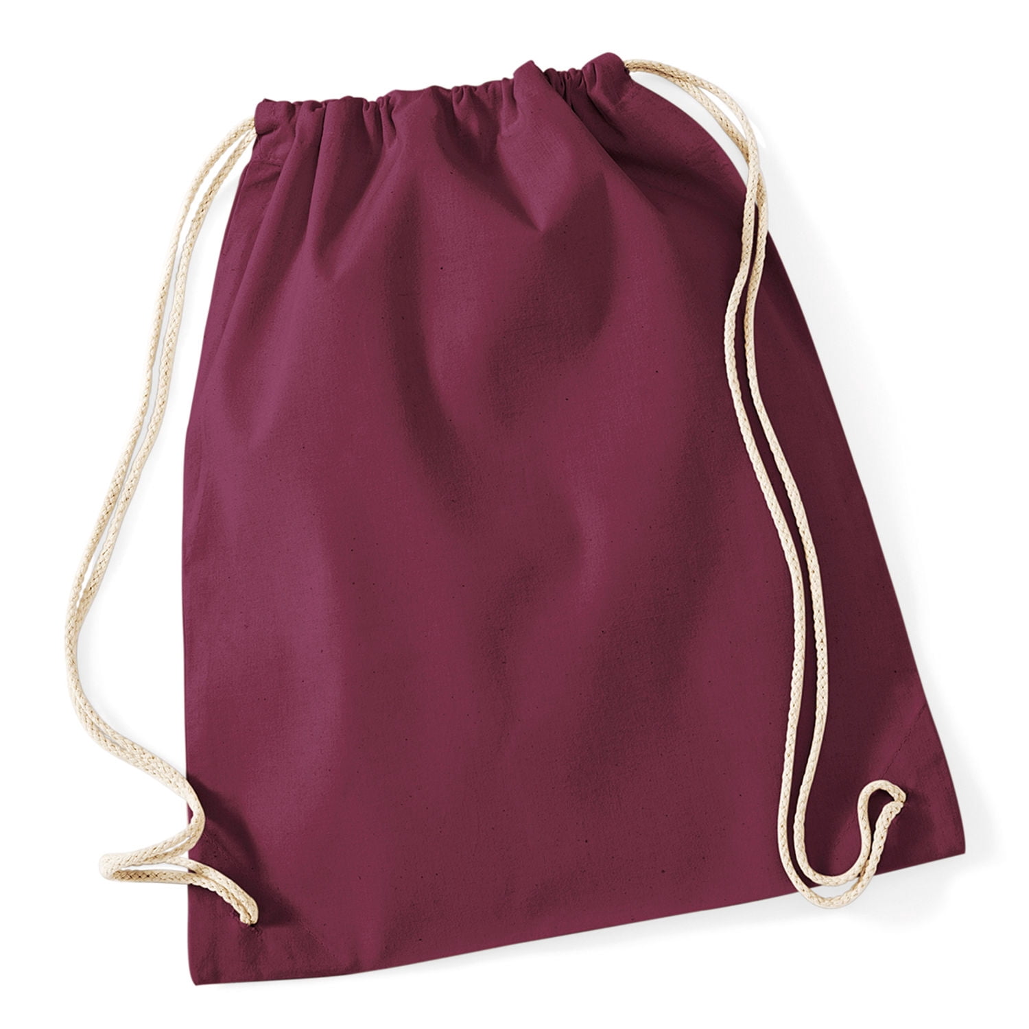 Westford Mill Cotton Gymsac Bag - 12 Liters (Pack of 2) - Walmart.com