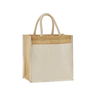 Westford Mill Printers Jute Cot Shopper Bag (21 Liters) - Walmart.com
