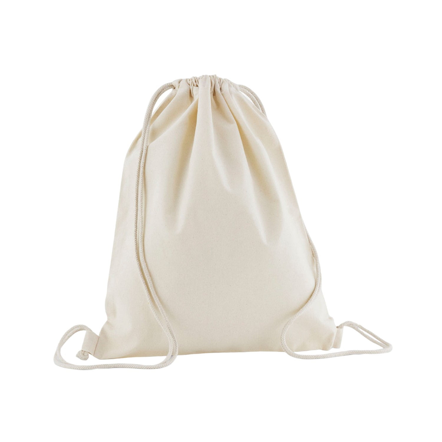 Westford Mill Natural Cotton Drawstring Bag - Walmart.com