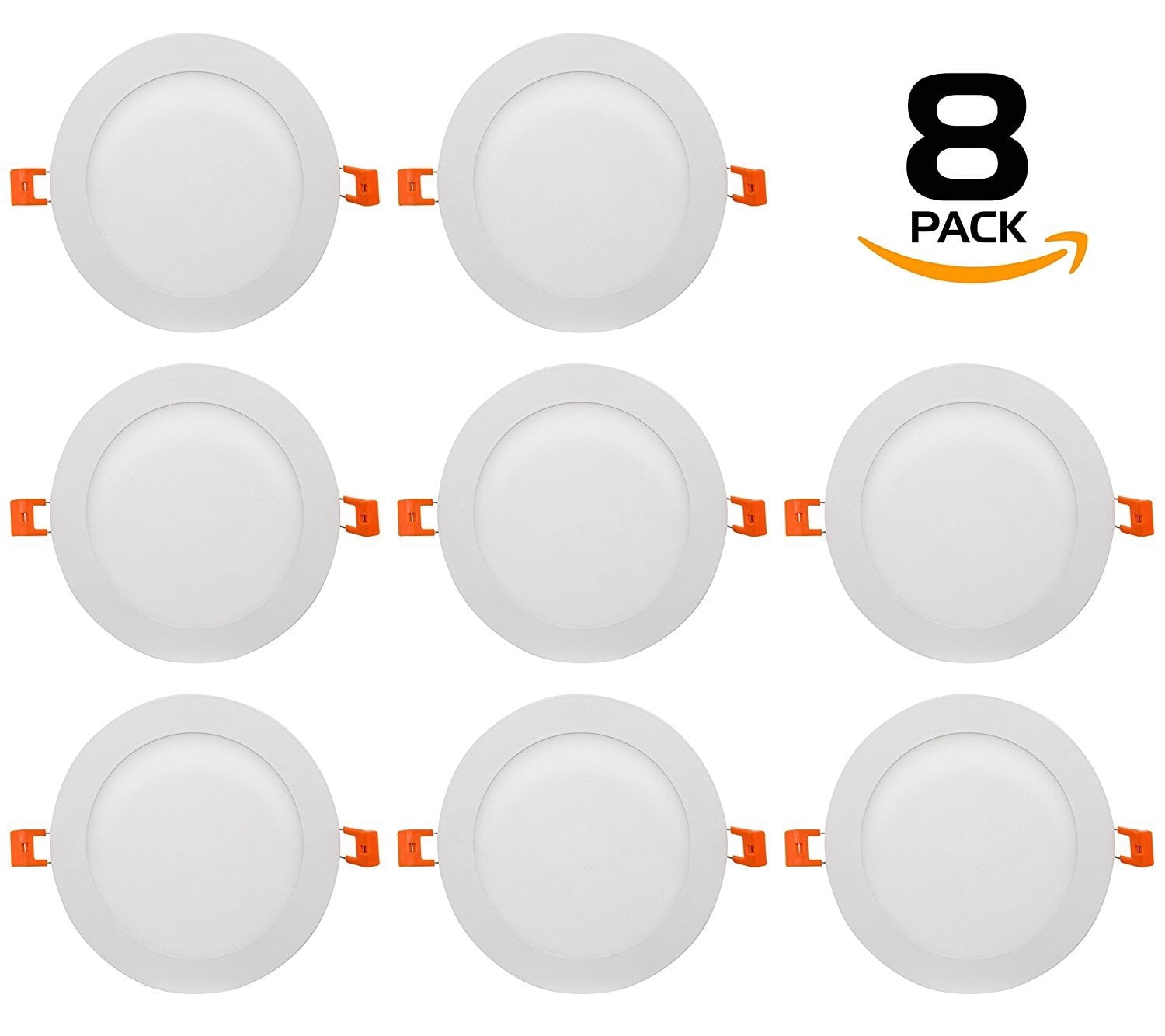 Westgate 15W 6 Inch Ultra Slim Round LED Retrofit Down Light, NO ...