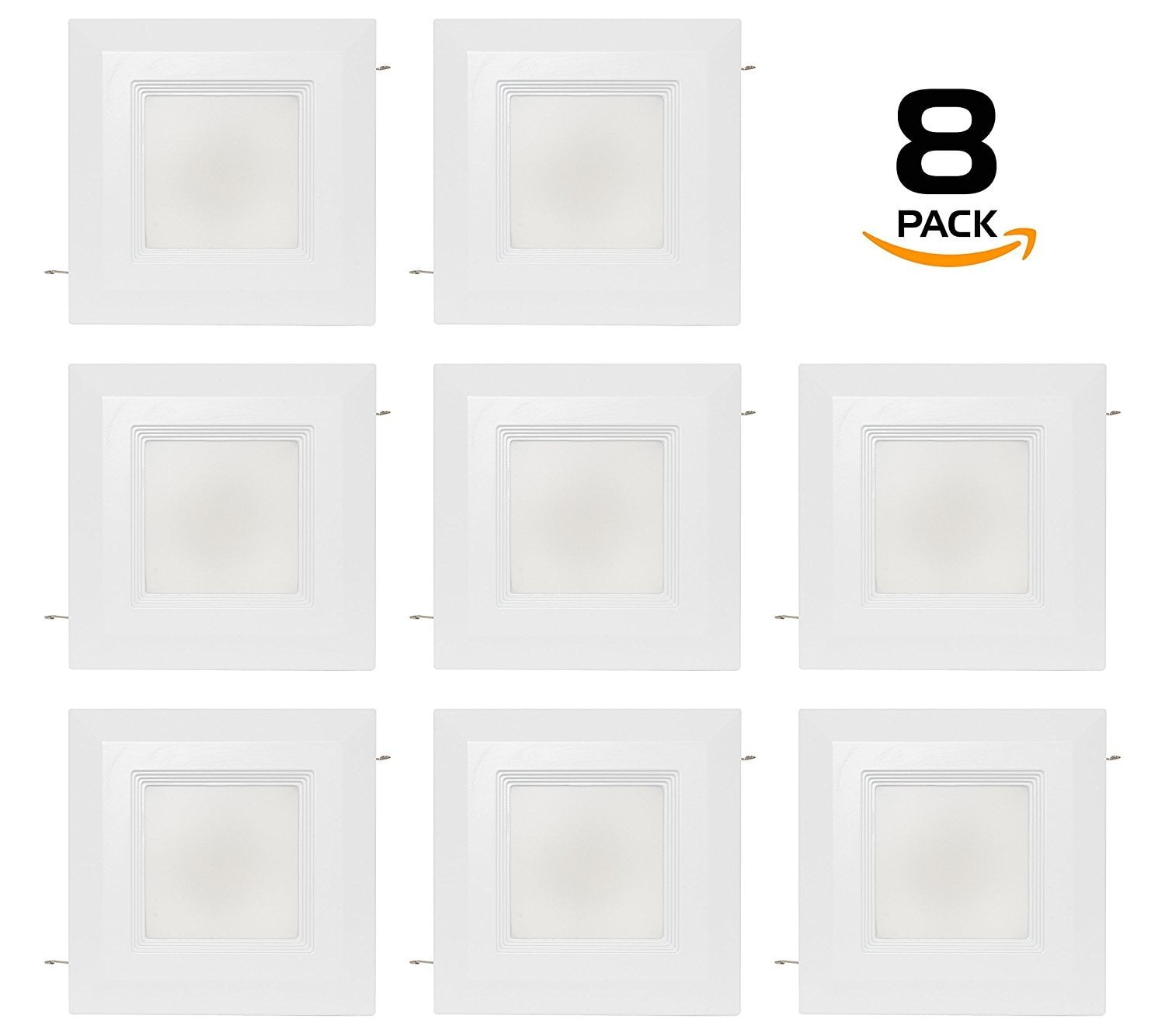 Westgate Lighting 9 Watt 4" Inch Recessed Lighting Kit With Baffle Trim ...