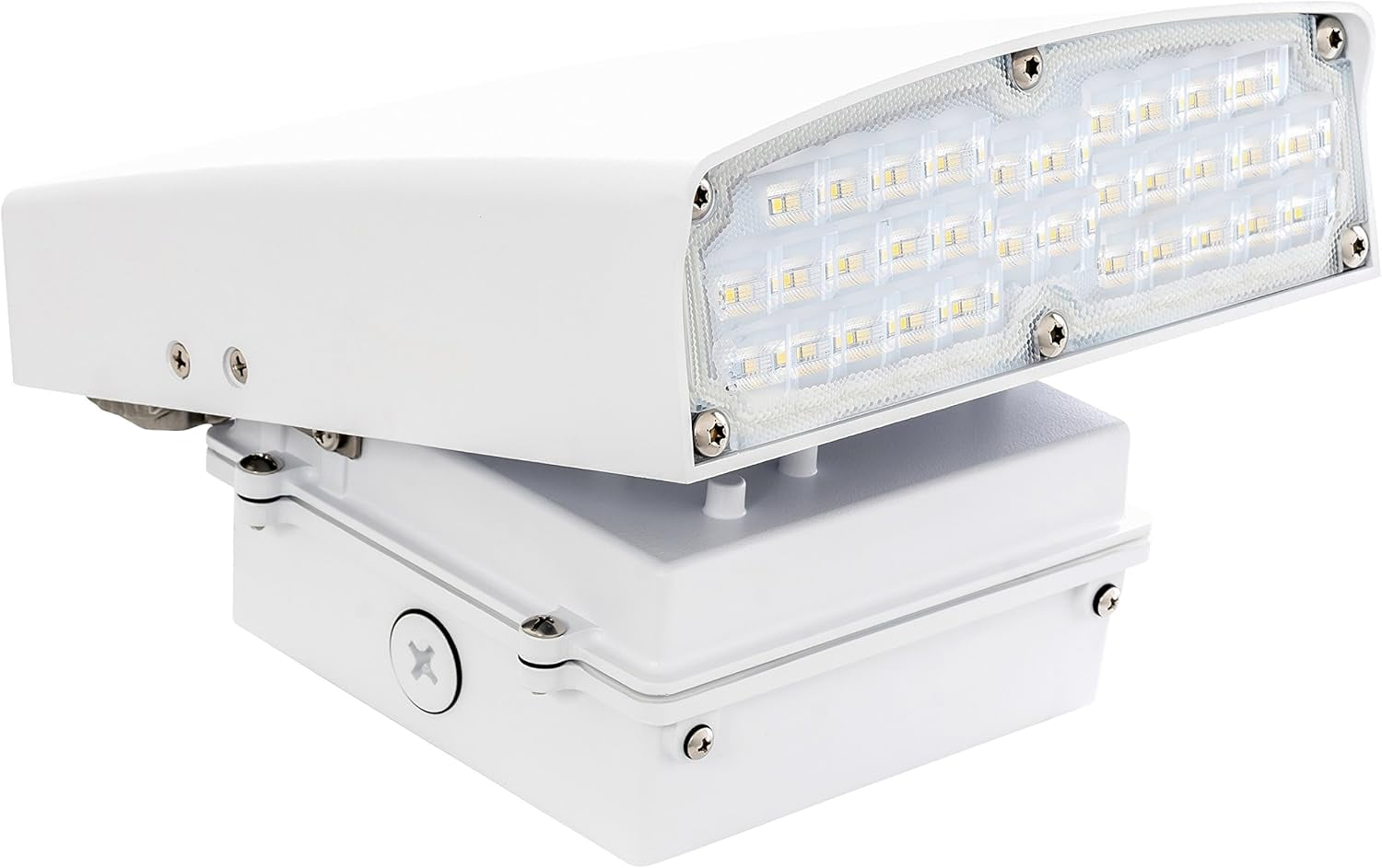 Westgate Lighting White LED Adjustable Cutoff Wall Pack Outdoor Series ...