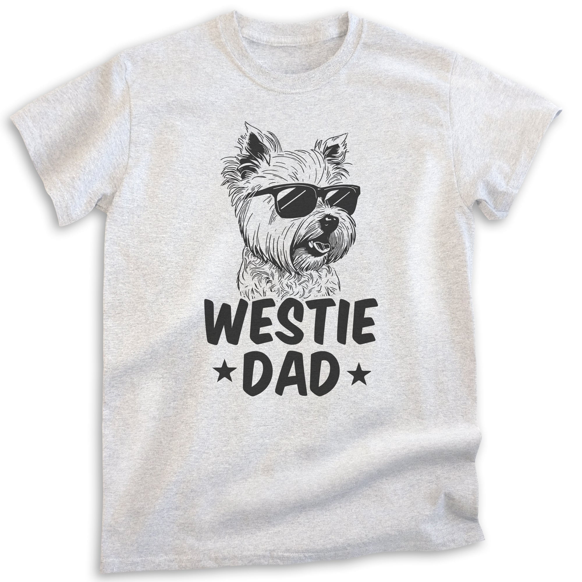 Westie Dad, Unisex Men's Shirt, West Highland White Terrier Owner ...