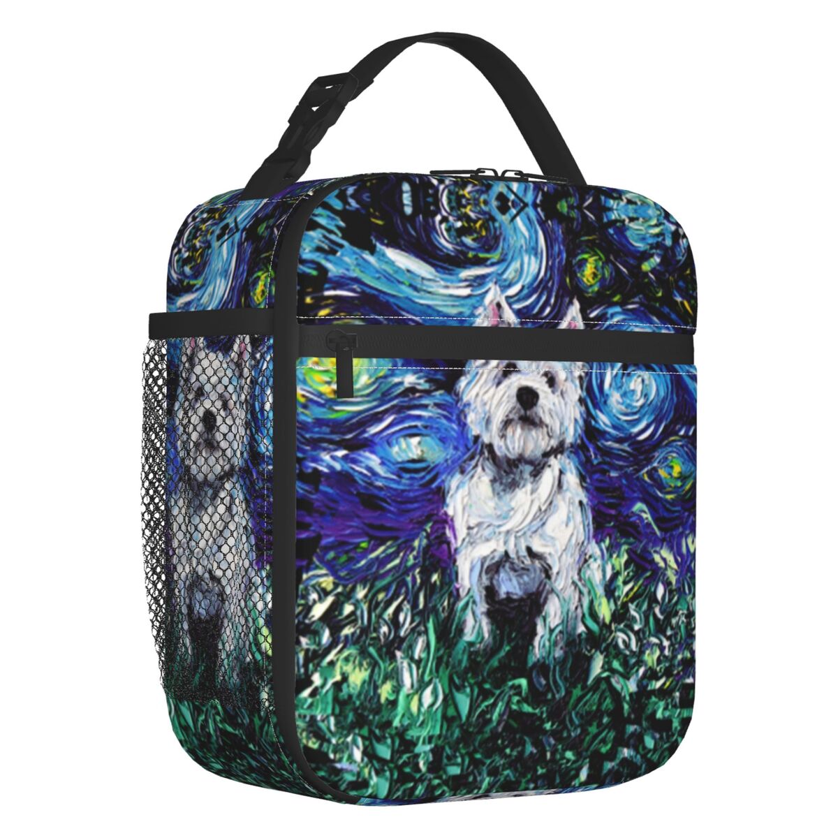 Westie Dog Anatomy Resuable Lunch Boxes Waterproof West Highland White ...