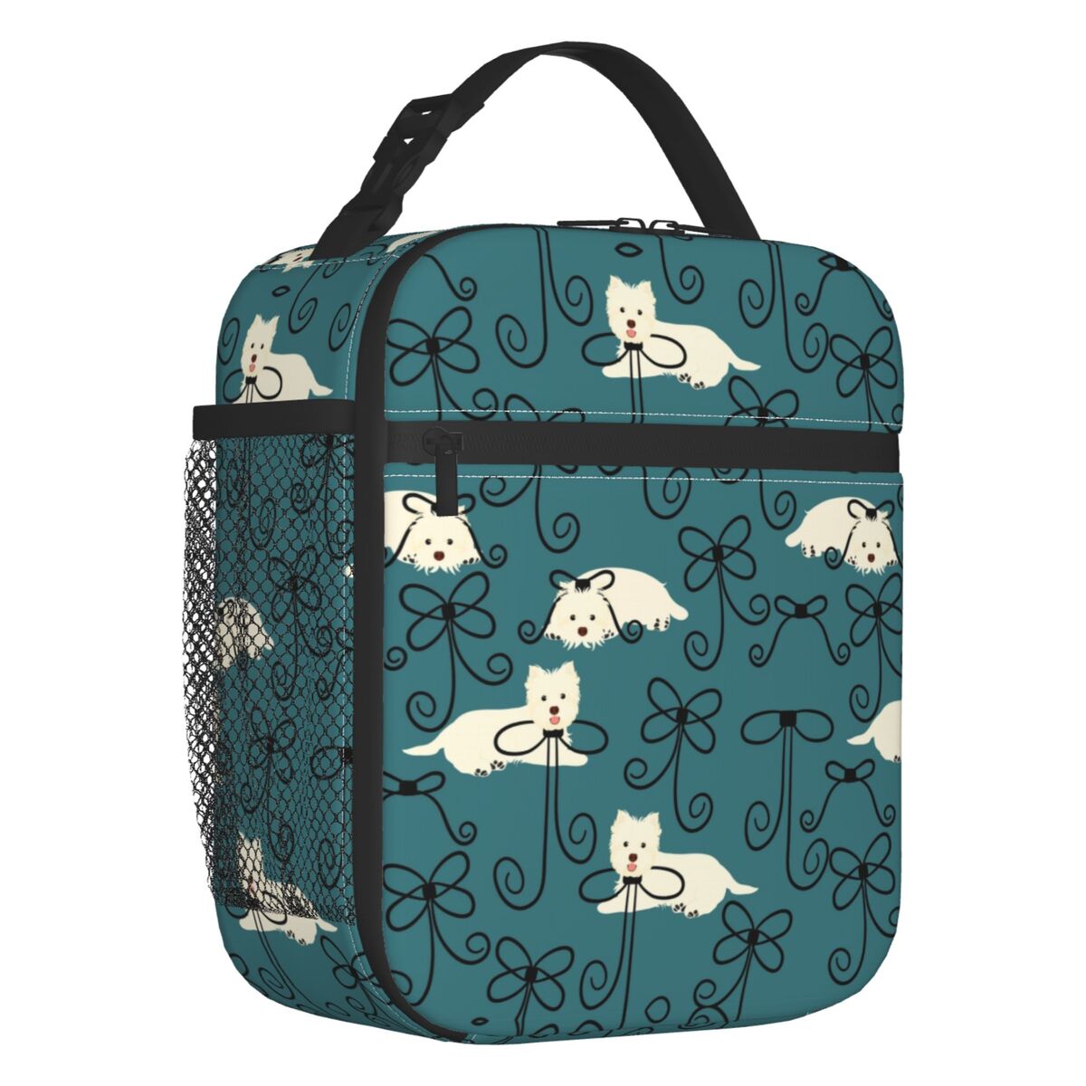 Westie Dog Anatomy Resuable Lunch Boxes Waterproof West Highland White ...