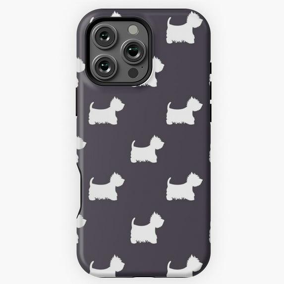 Westie Dog Artwork Art iPhone Case 17 16 15 14 13 12 11 Pro Max ...