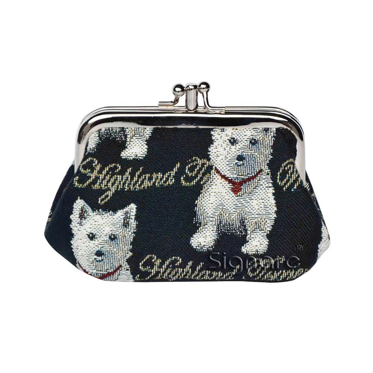 FRMP-WES | WESTIE DOG COIN CLASP FRAME PURSE WALLET - Walmart.com