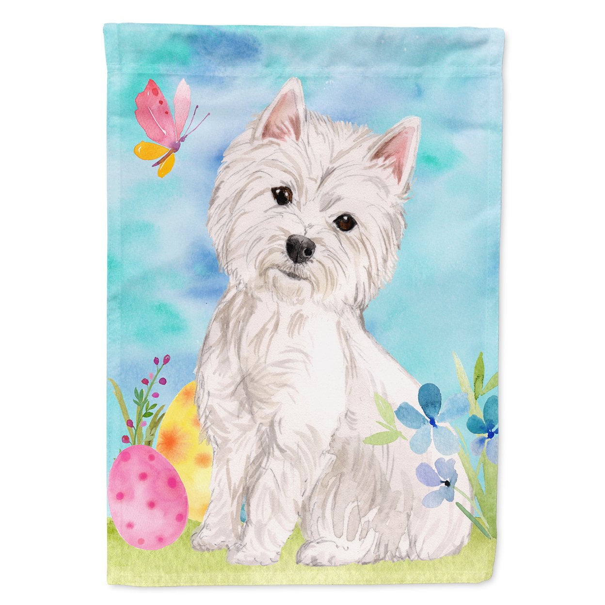 Westie Easter Garden Flag - Walmart.com