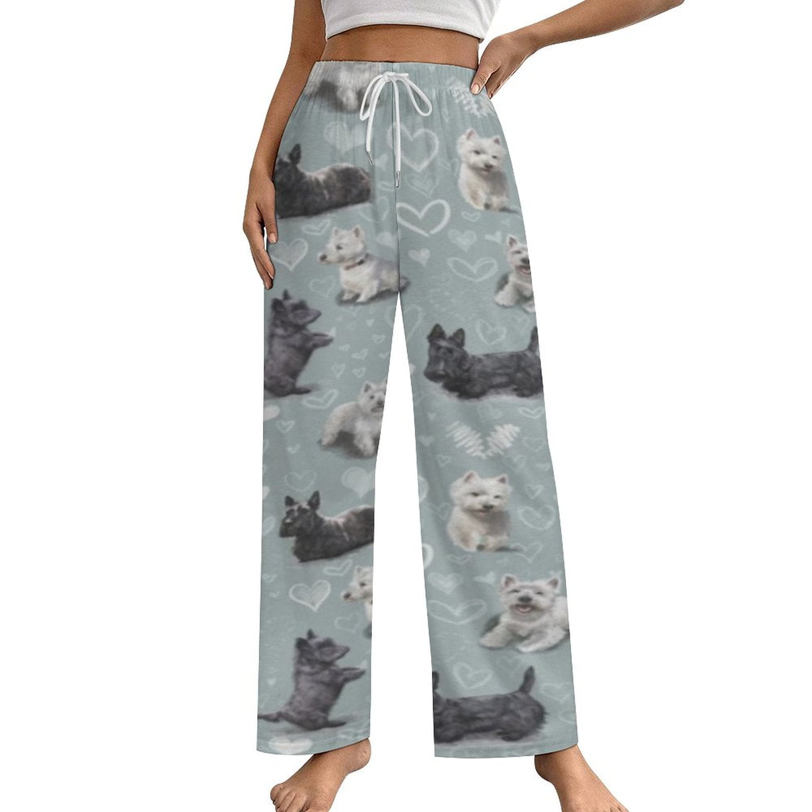Westies & Scottie Dogs Women's Pajamas Pajama Pants Women's Sleepwear ...