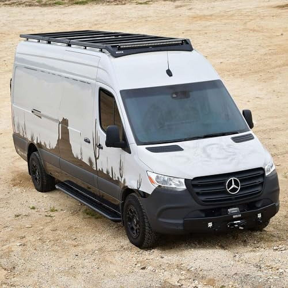 Westin 19-23 Mercedes-Benz Sprinter 144in WB/High Roof Mesa Roof Rack ...