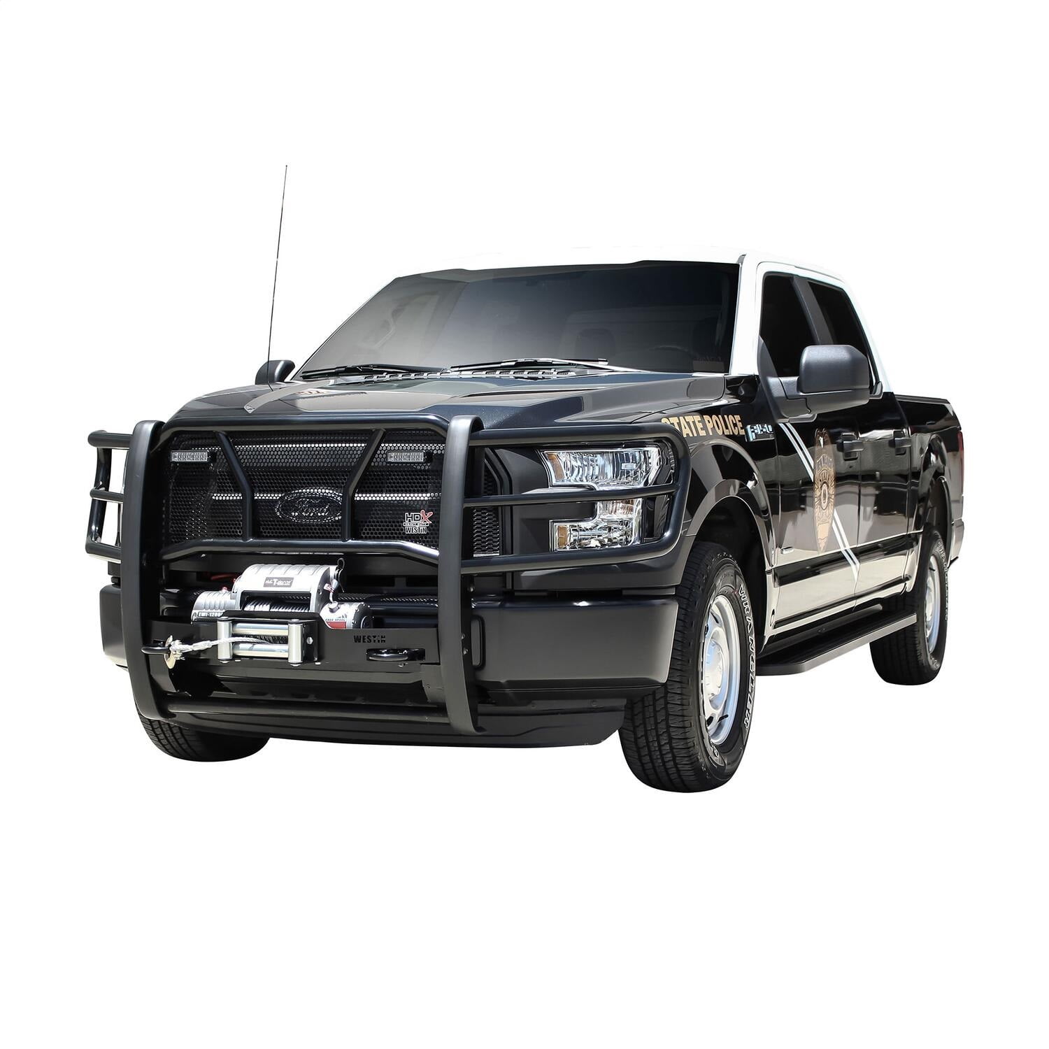 Westin 2015-2018 Ford F-150/F-150 XL SSV HDX Winch Mount Grille Guard ...