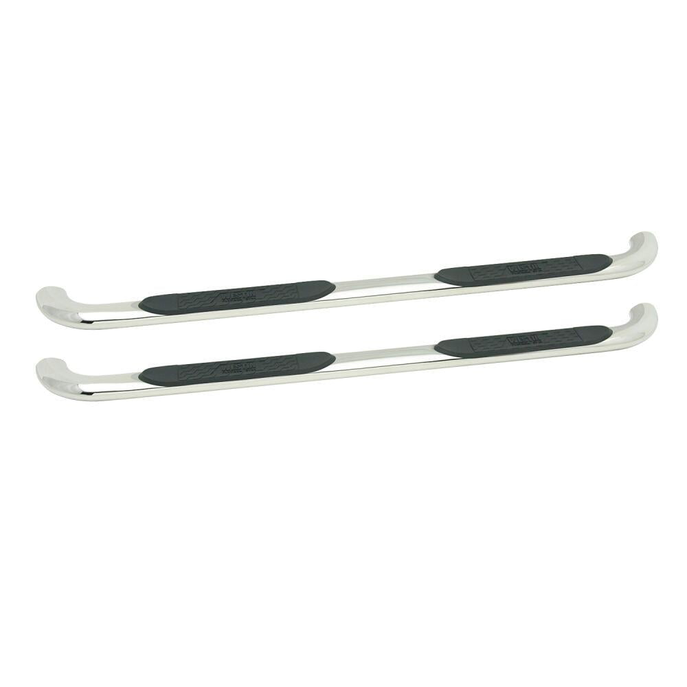 Westin 21-3560 Platinum 4" Oval Nerf Step Bars - Polished Stainless ...