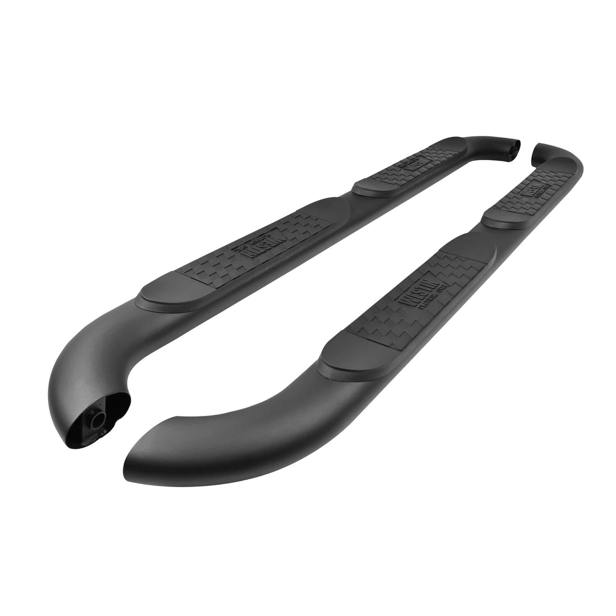 Westin 21-4065 Platinum 4" Oval Nerf Step Bars - Textured Black Finish ...