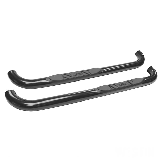 Westin 23-2115 E-Series 3 Round Nerf Step Bars - Black Finish Fits ...
