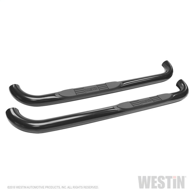 Westin 23-3925 E-Series 3 Round Nerf Step Bars Fits select: 2019 FORD ...