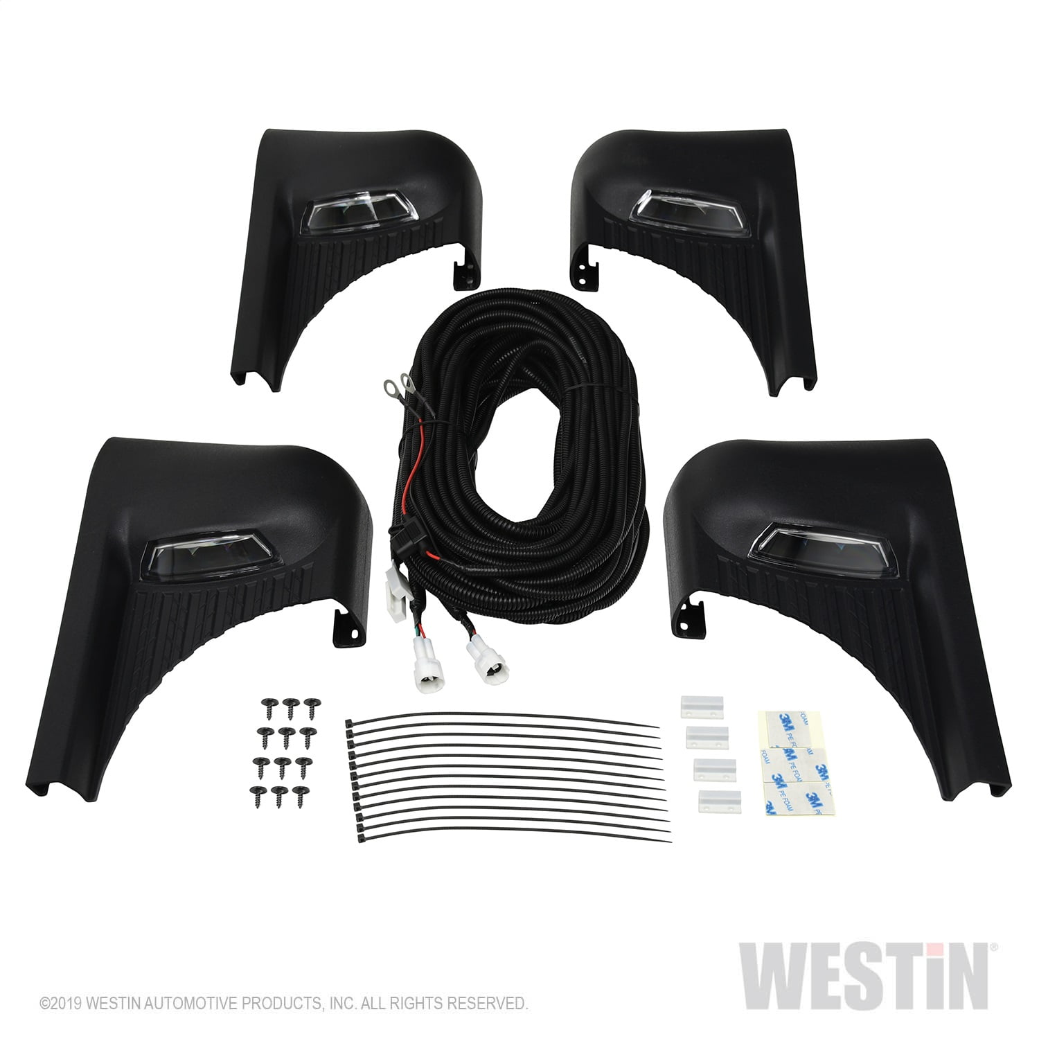 Westin 27-60000 Sure-Grip 6 LED Running Board Light Kit - Walmart.com