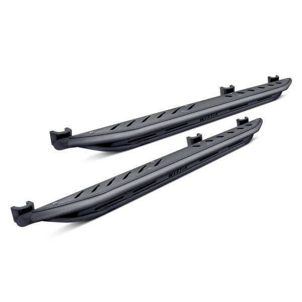 Westin 42-6025 Triple Tube Rock Rail Steps - Textured Black Finish Fits ...