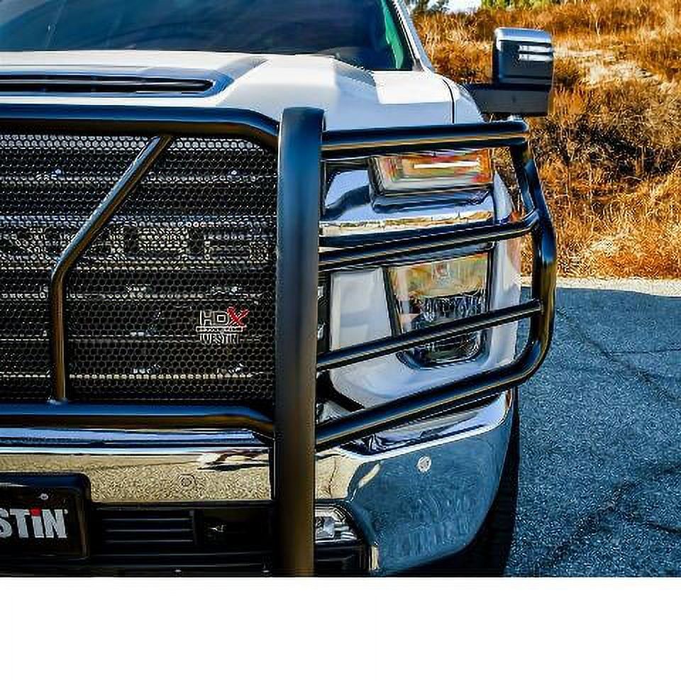 Westin 57-3995 HDX Grille Guard - Black Finish Fits select: 2020-2023 ...