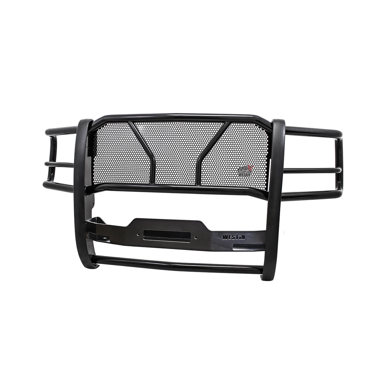 Westin 57-93875 HDX Winch Mount Grille Guard - Black Powdercoat Finish ...