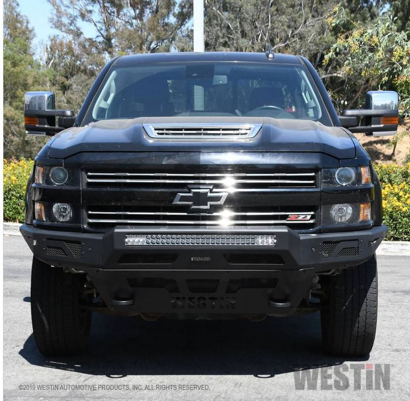 Westin 58 41165 Textured Black Pro Mod Front Bumper Silverado 2500/3500 ...