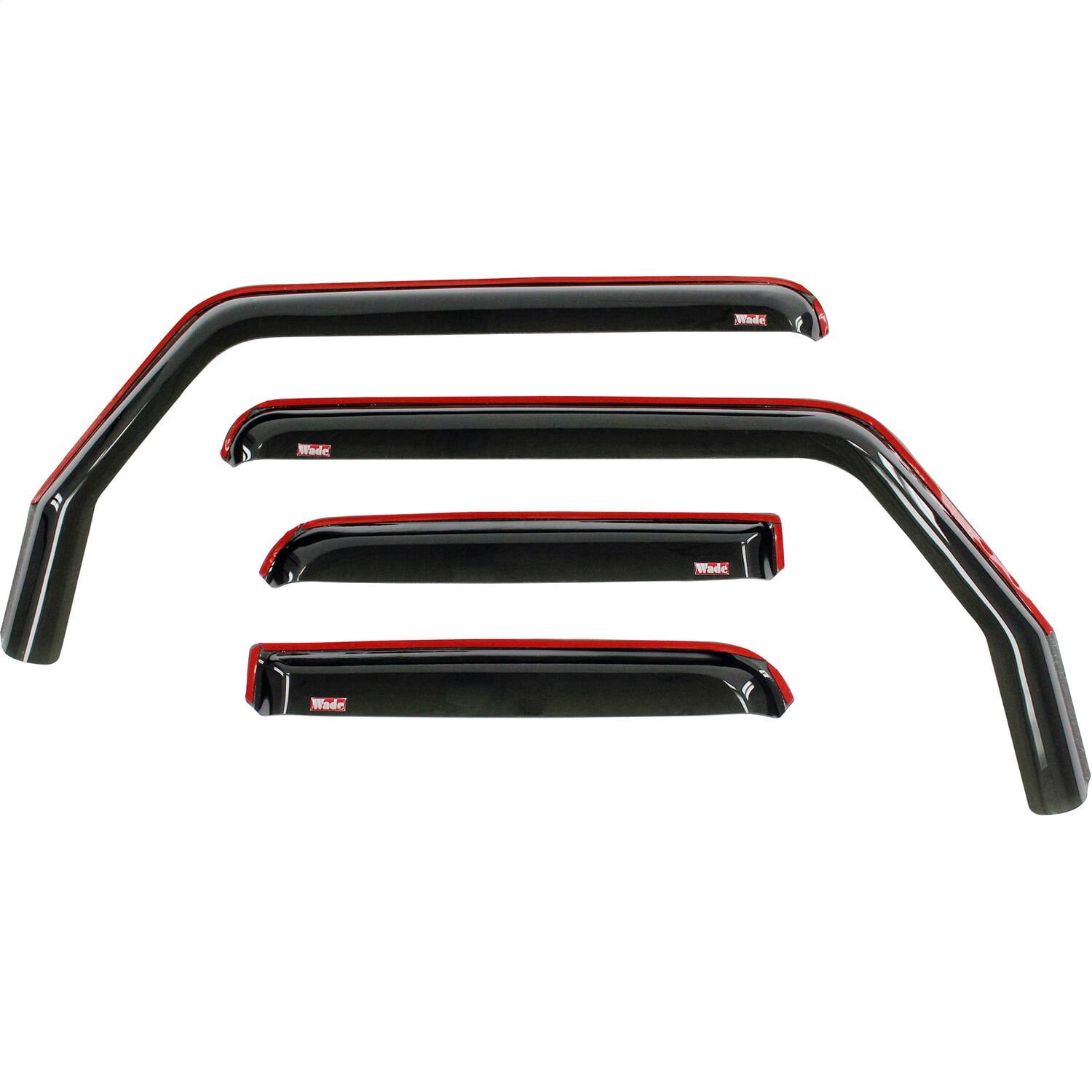 Westin 72-51499 In-Channel Wind Deflector Fits 18-23 Wrangler (JL) Fits ...