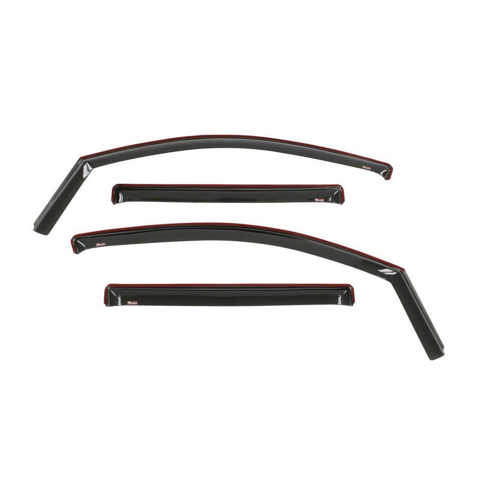 Westin 72-69483 In-Channel Wind Deflector Fits 16-22 Titan Titan XD ...