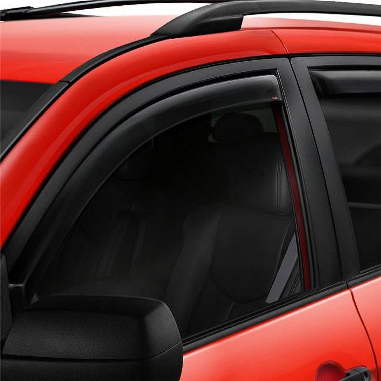 Westin Automotive 4 Piece Smoke In Channel Wind Deflector for 2018-C ...