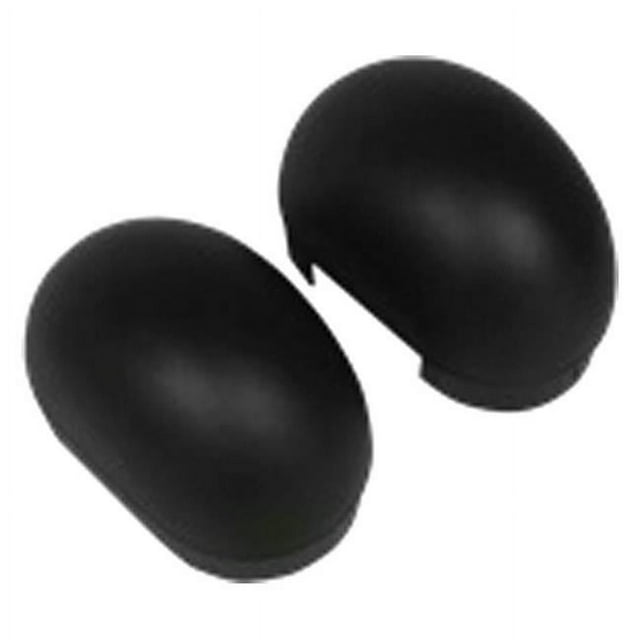 Westin Automotive 4 in. Oval Tube Steps Replacement Black End Cap Kit ...