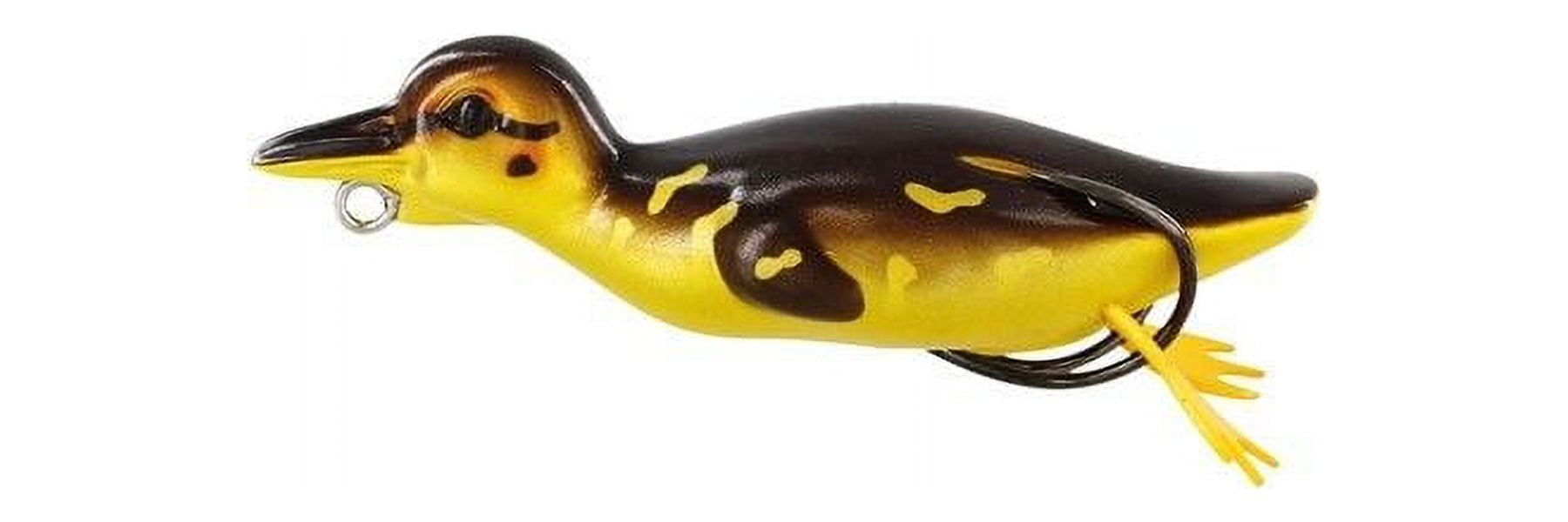 Westin DADHB-296-90F Danny the Duck Hollow Body Lure, 3 1/2" Brown ...