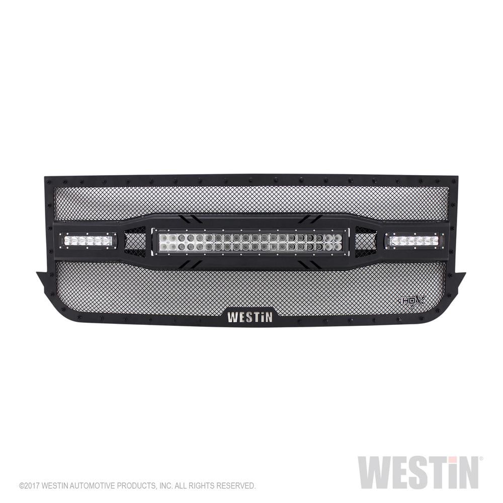 Westin HDX LED Grille (Flood) Fits select: 2016-2018 CHEVROLET ...