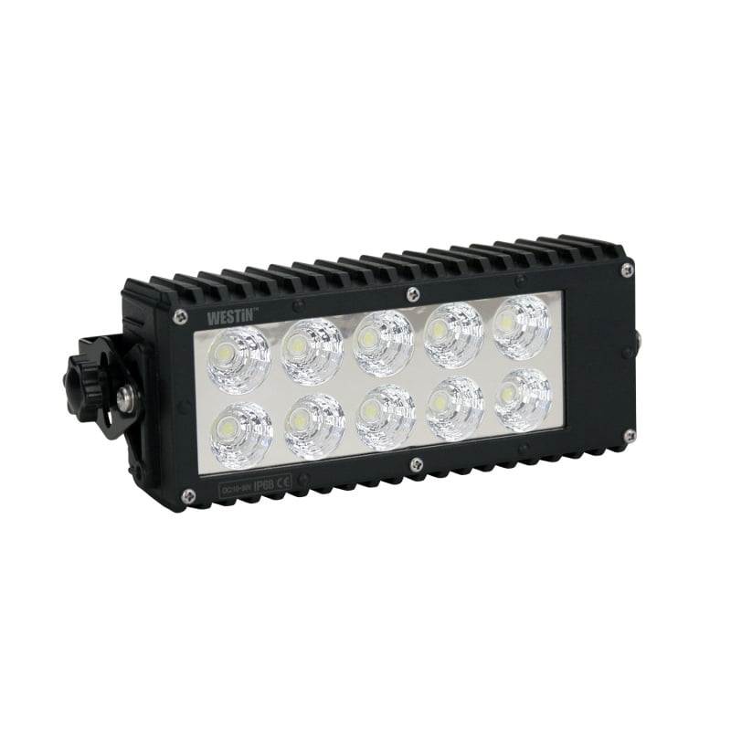 Westin LED Work Utility Light Bar 7.5 inch Flood w/3W Epistar - Black ...