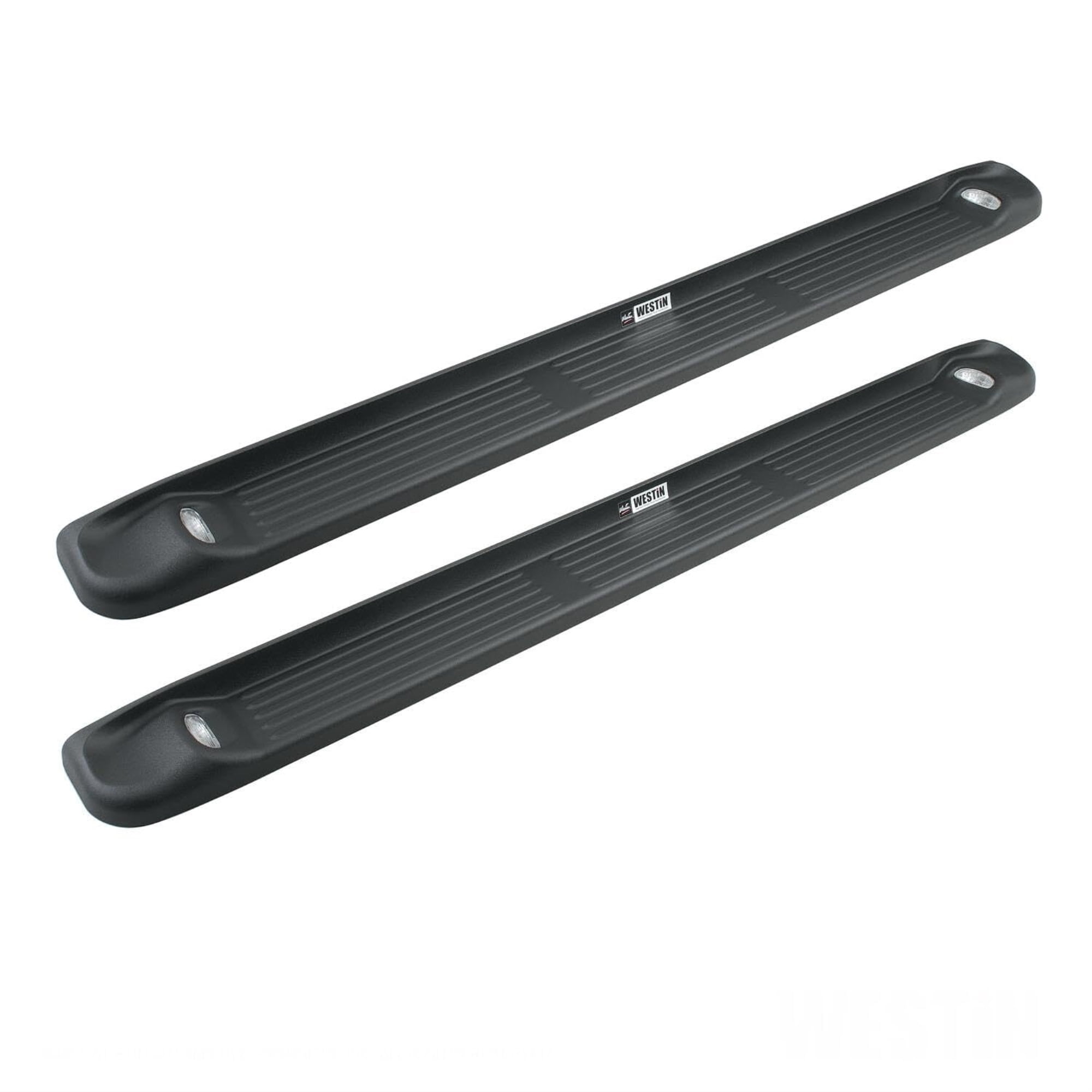Westin 27-0015 Molded Step Board with Light, Black - Walmart.com