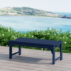 Plastic Outdoor Bench