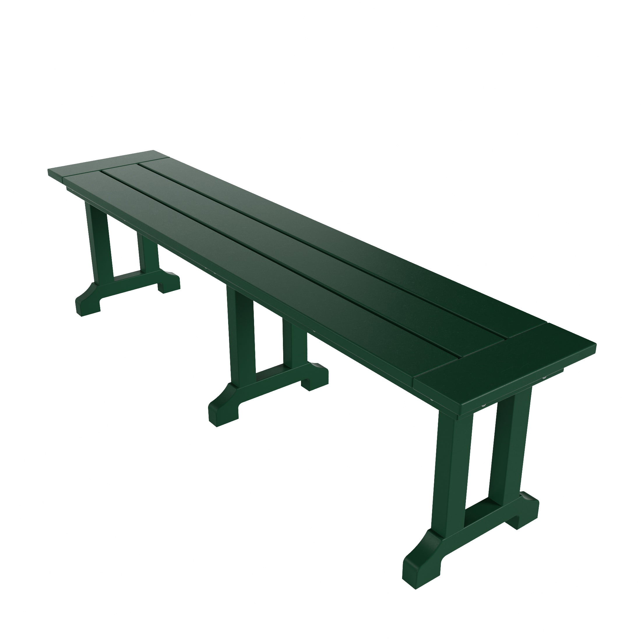 WestinTrends Malibu 65" Rustic Farmhouse Outdoor Dining Bench, All ...
