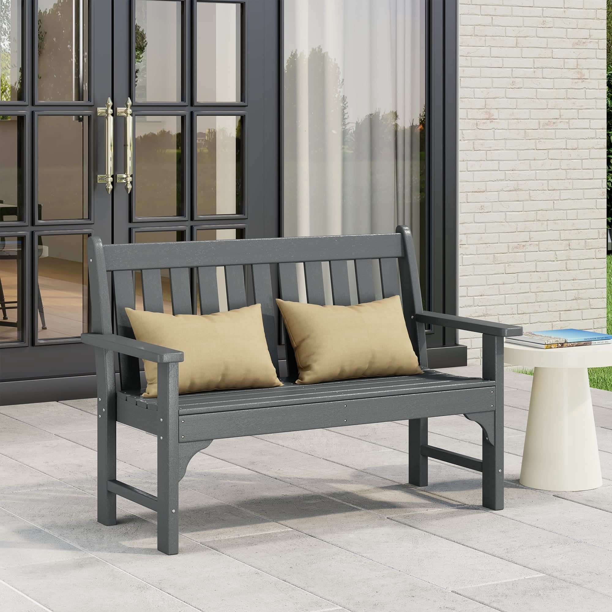 WestinTrends Outdoor Benches - Hotel Patio Seating Solutions - Walmart ...
