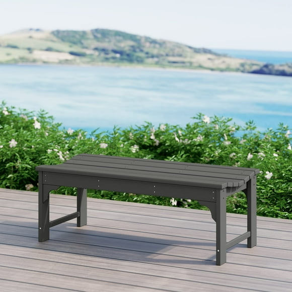 Plastic Outdoor Bench