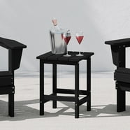 Uforic Outdoor Wicker Drum Side Table, All-weather Rattan Small Storage ...