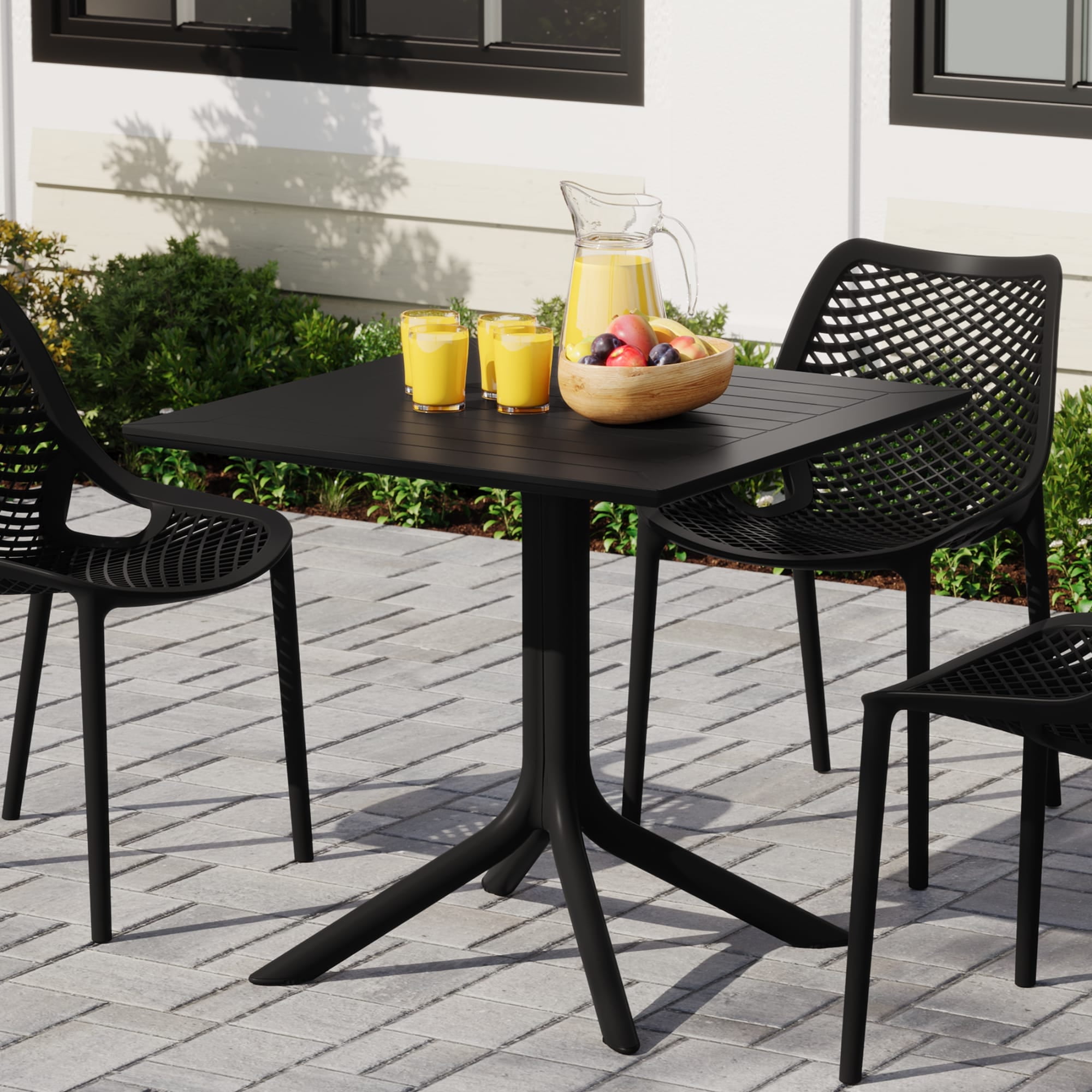 Resin Outdoor Dining Table
