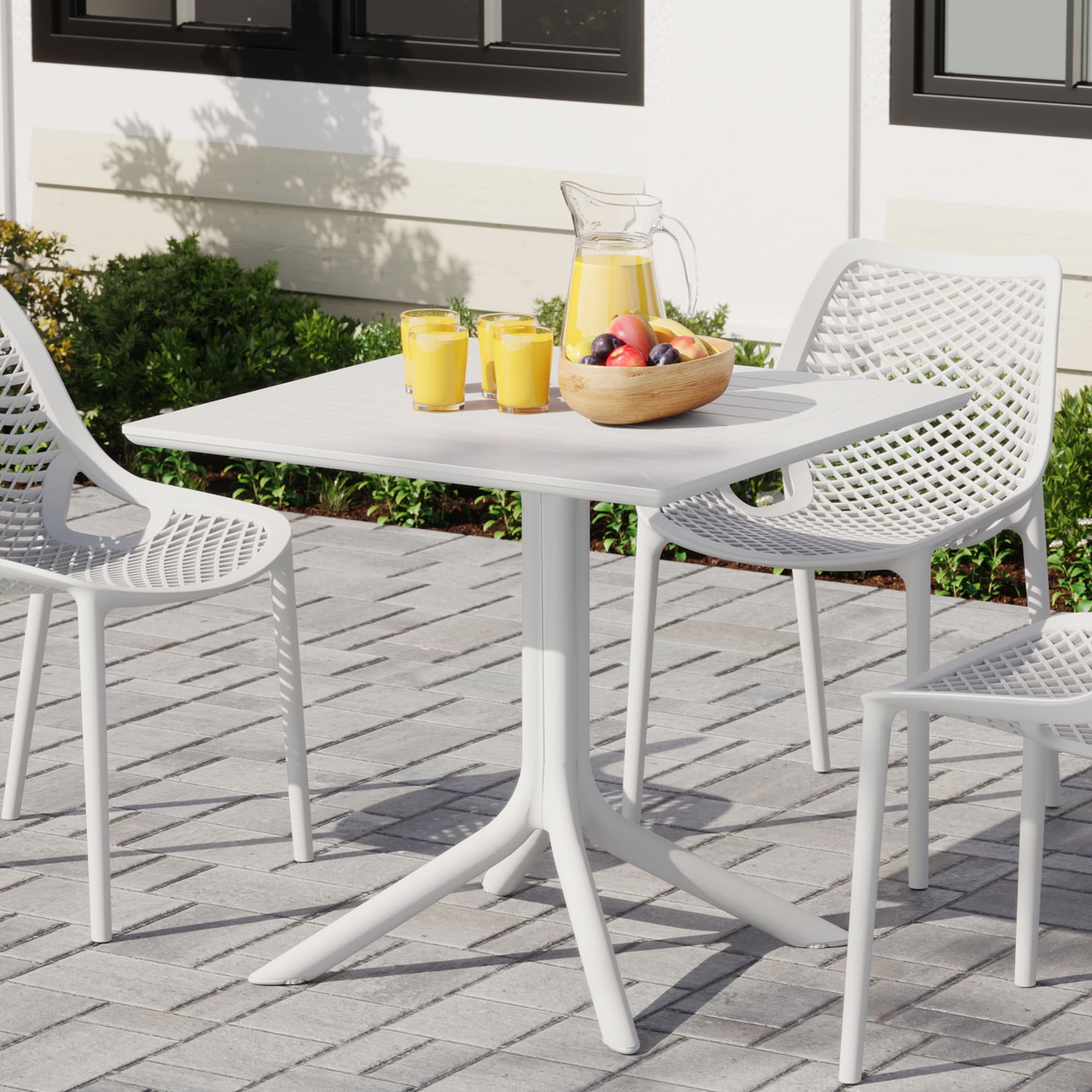 Resin Outdoor Dining Table