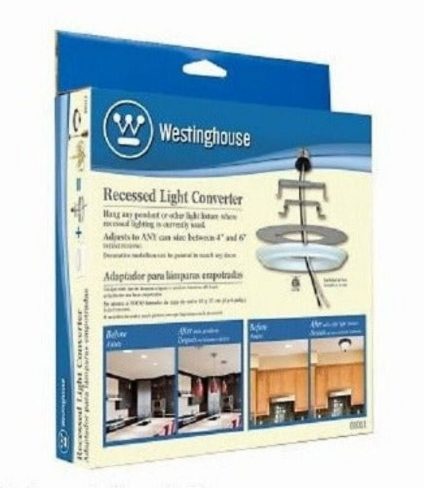 Westinghouse 01011 Recessed Can Light Converter For Hanging Light ...