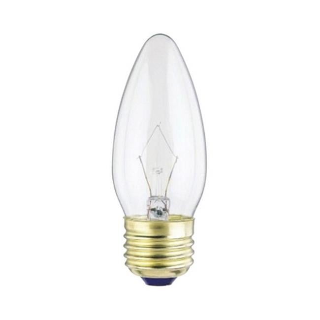 Westinghouse 25W B11 Decorative Incandescent Light Bulb, E26 Medium ...