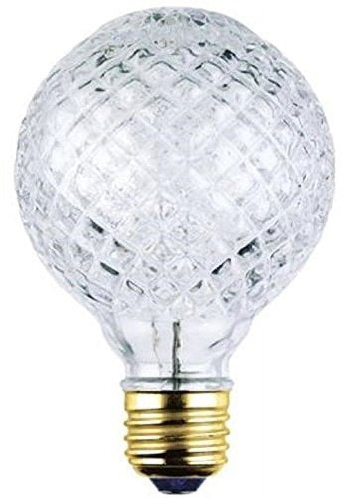 Westinghouse 05017 40 Watt Eco-Halogen G25 Cut Glass Light Bulb (6 Pack ...