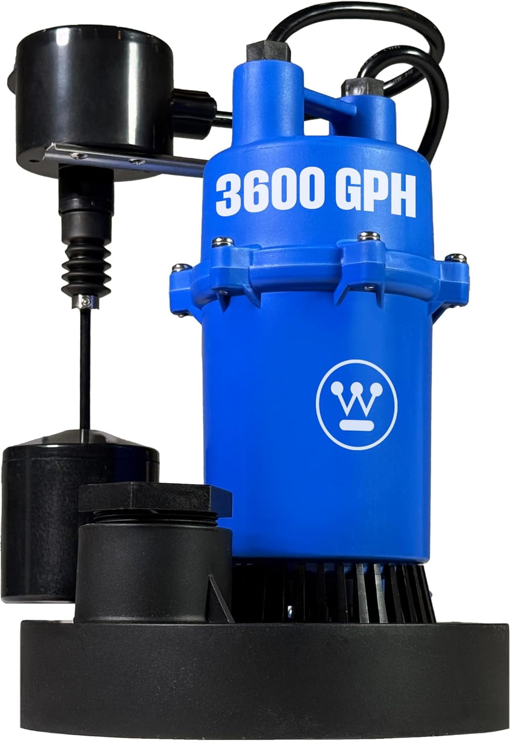 Westinghouse 1/3 HP Submersible Sump Pump with Integrated Vertical ...