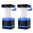 Westinghouse 1000 Lumen Solar Rechargeable LED Portable Lantern (2 Pack ...
